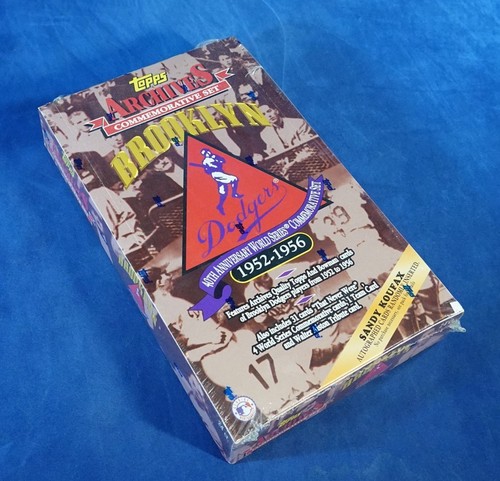1995 TOPPS ARCHIVES BASEBALL 1952-1956 DODGERS FACTORY SEALED BOX *361582 | eBay