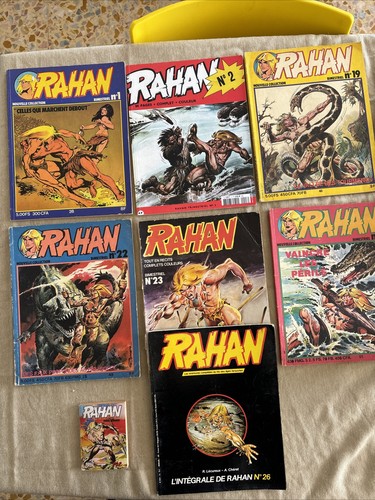 Lot Rahan N1 / 2 / 19 / 22 / 23 / 24 / 26 Et Mini Album Rahan | eBay