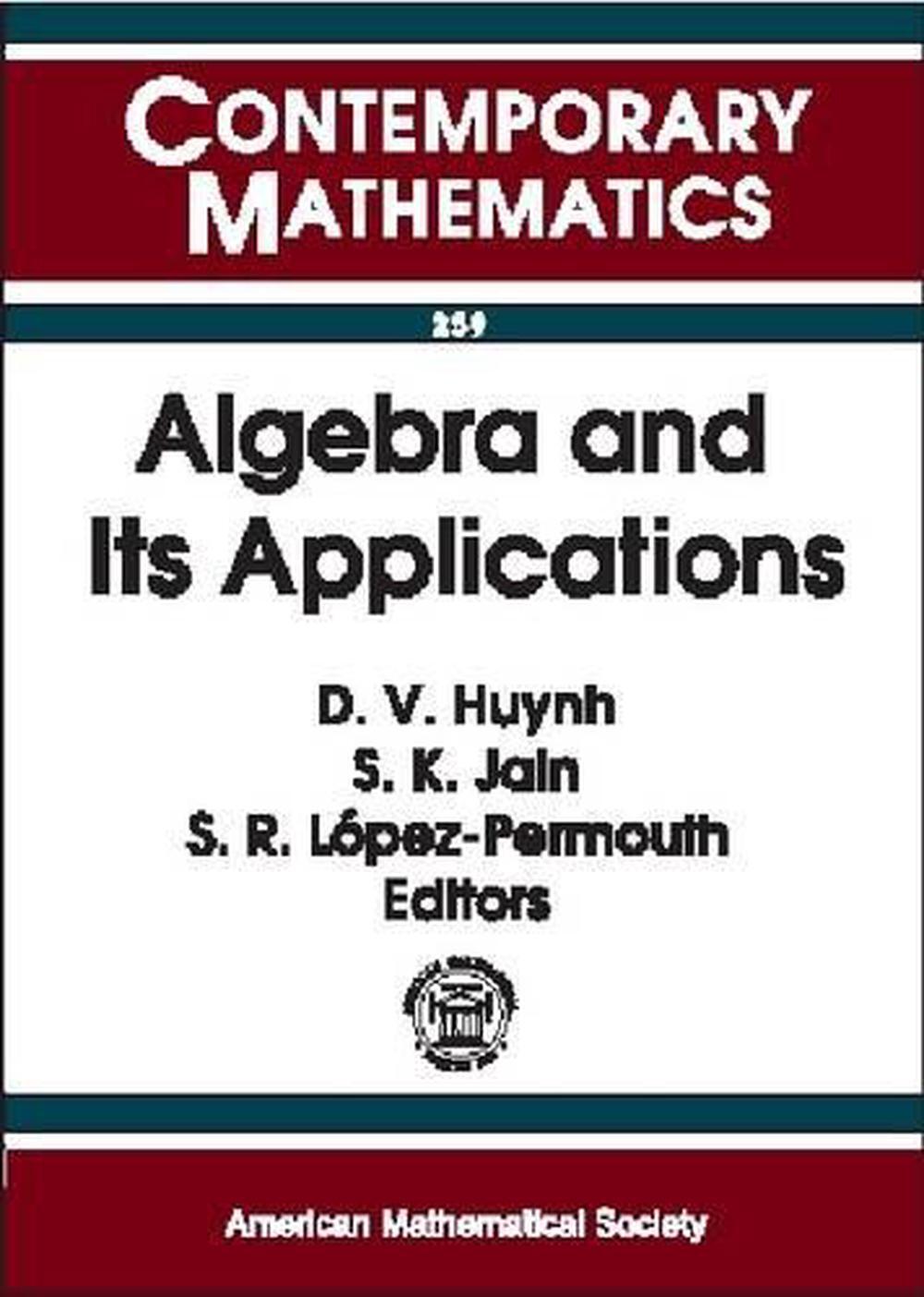 Contemporary Mathematics Ser.: Algebra and Its Applications ...