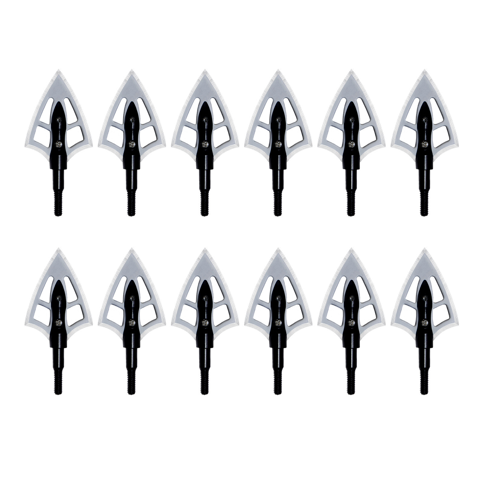 12pcs Mars Broadheads 100Grain Archery Arrowheads Hunting Sharp Razor ...