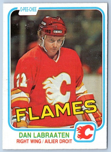 DAN LABRAATEN 1981-82 O-PEE-CHEE 81-82 NO 42 NRMINT+ 58516 | eBay