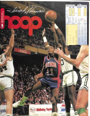 2/28/89 Hoop magazine Cleveland Cavaliers / Detroit Pistons MINT Isiah ...