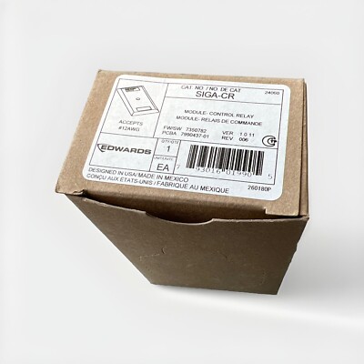 New!!! Edwards SIGA-CR CONTROL RELAY | eBay