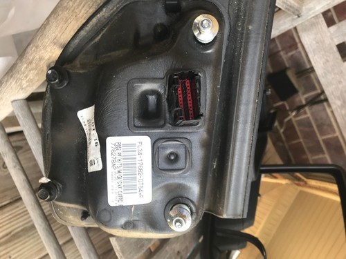 Door Mirror-Power Heated Turn Signal Textured Black Temperature Sensor ...