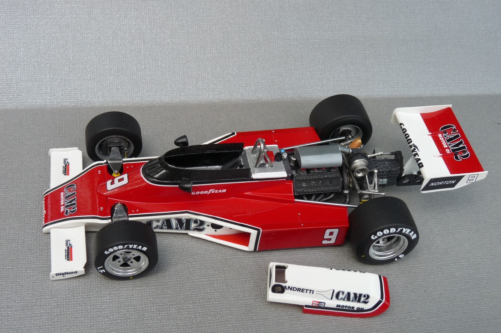 1/25 1977 CAM 2 MCLAREN M24 RESIN/WHITE METAL MODEL KIT, INDY RESIN ...