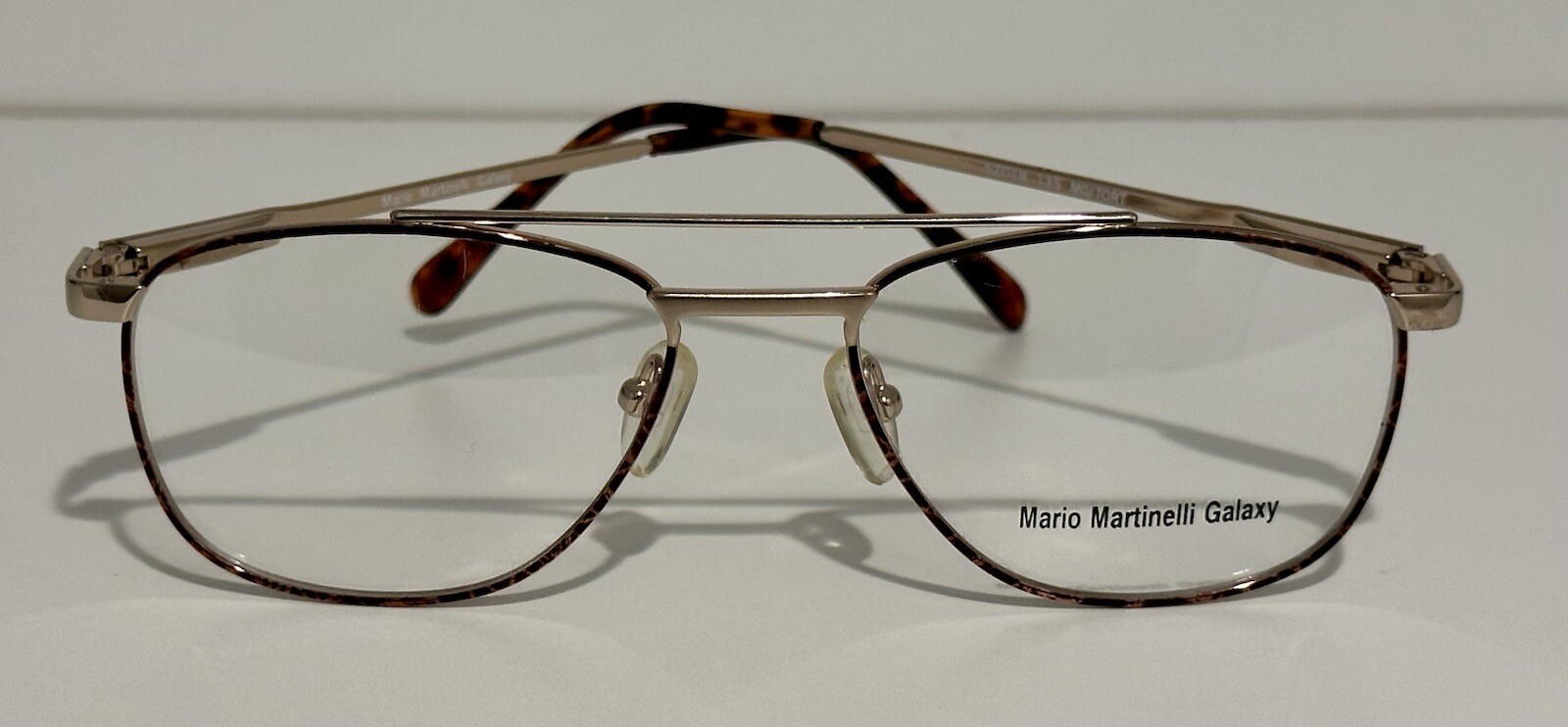 Mario Martinelli Galaxy MG/TORT 52-18-135 Gold/Tortoise Eyeglasses ...