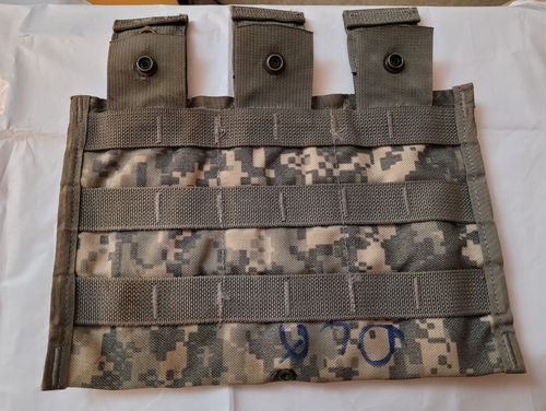 US Military Molle Triple Mag Pouch - ACU Universal Camo - 8465-01-525 ...
