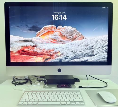 Apple iMac 27-inch Retina 5K, 36GB Ram, 2.2TB HDD+SSD, Radeon Pro 580X ...