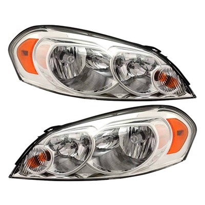 NEW PAIR OF HEADLIGHT FITS CHEVROLET IMPALA POLICE SS SEDAN 2006-2009 ...