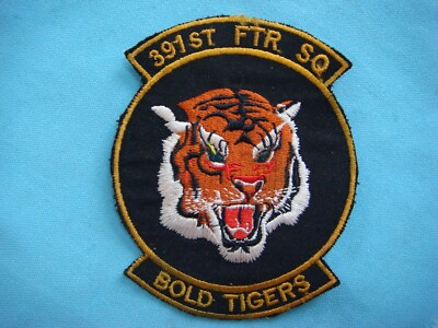 VIETNAM WAR PATCH, US 391st FIGHTER SQUADRON " BOLD TIGERS " | eBay