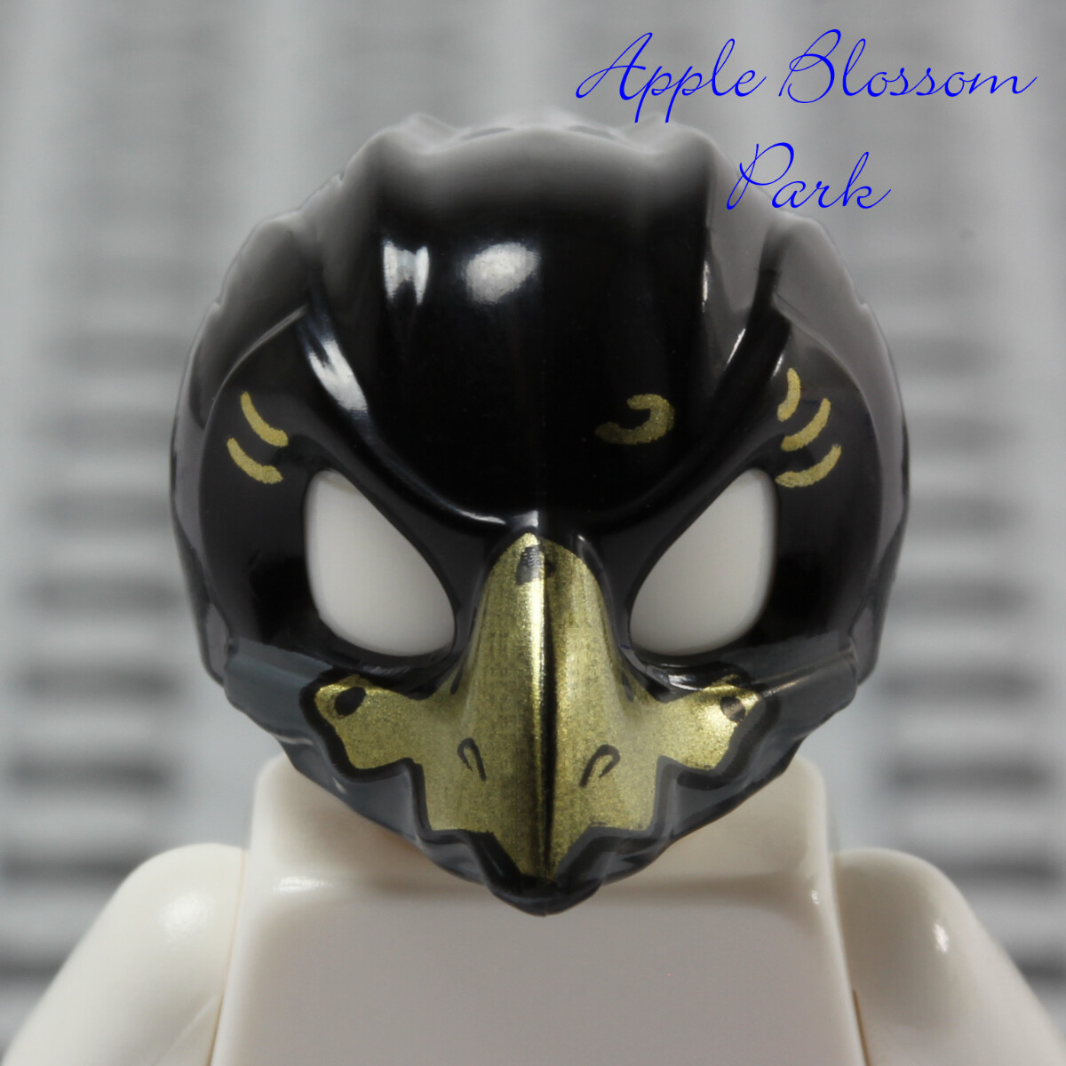 LEGO Rascal BLACK BIRD MASK Legends of Chima Raven Beak Minifig Head ...