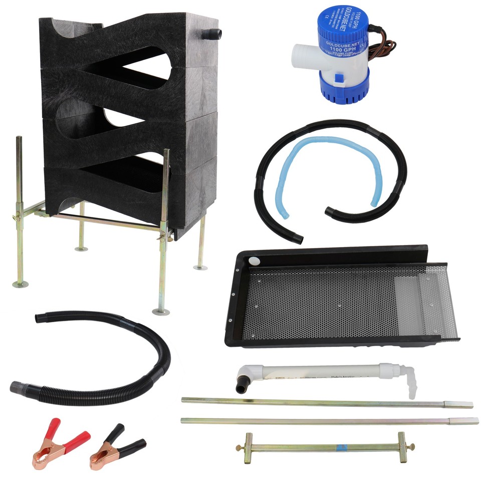 Gold Cube 4 Stack Deluxe Kit w/ Stainless Gold Banker – Gold ...