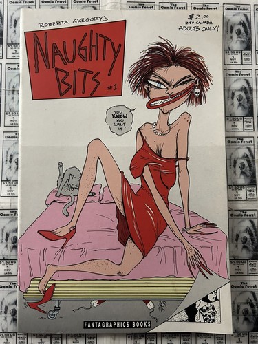 NAUGHTY BITS #1, First Print, ROBERTA GREGORY, FN+ (1991) FANTAGRAPHICS | eBay