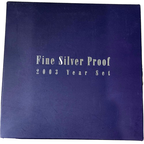 Fine Silver Proof 2003 Year Set Mint COA RAM 6 Coin Volunteer | eBay