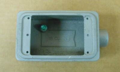 NEW APPLETON FS-1-75 3/4" CAST DEVICE BOX SINGLE GANG SHALLOW TYPE FSE ...