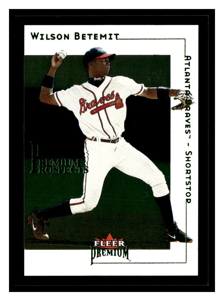 Wilson Betemit 2001 Fleer Premium 234 RC, SN1999, PRP Rookie | eBay