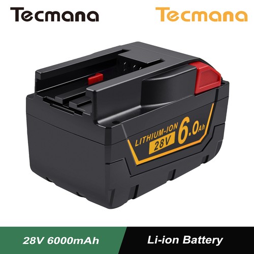 6.0Ah 28V Li-ion Battery for Milwaukee M28 M28B M28BX MC28 48-11-2830 ...