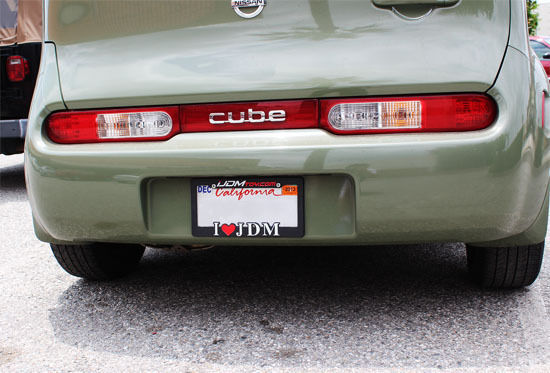 I Love JDM License Plate Frame, I Heart JDM Number Plate Frame Mount By ...