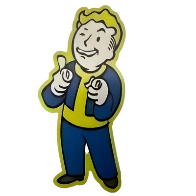 Fall Out Vault Boy Charisma Decal- 5 inch-Exterior-Vinyl-Car Decal-New ...