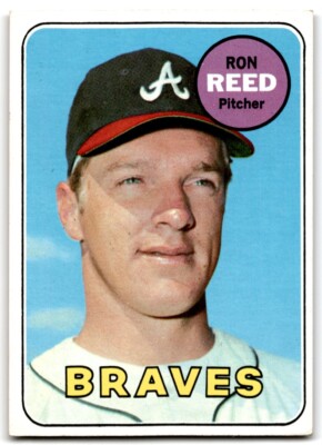 1969 Topps Ron Reed . Atlanta Braves #177 | eBay