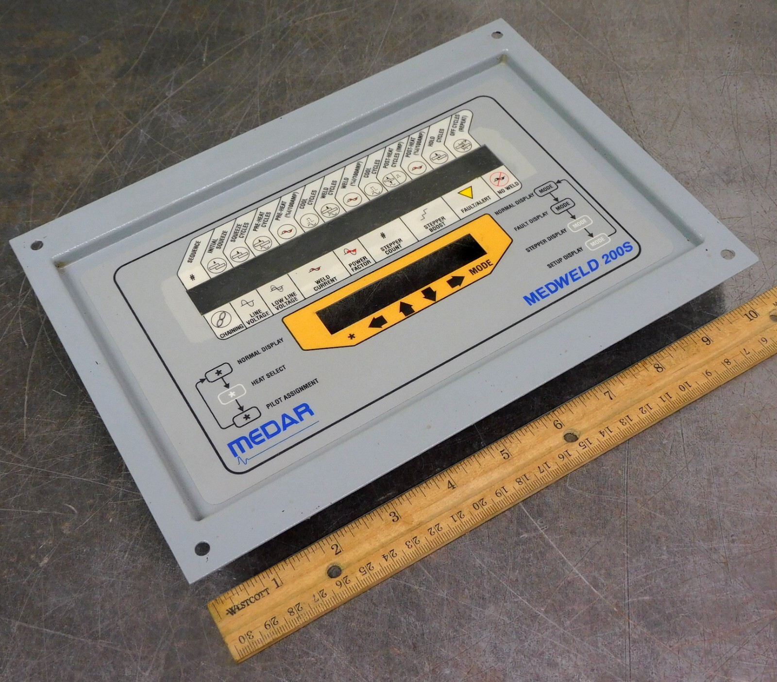 Medar WTC- Medweld 200 Face Plate Medweld 200S 10 in. x 7-3/4 in. Fits ...