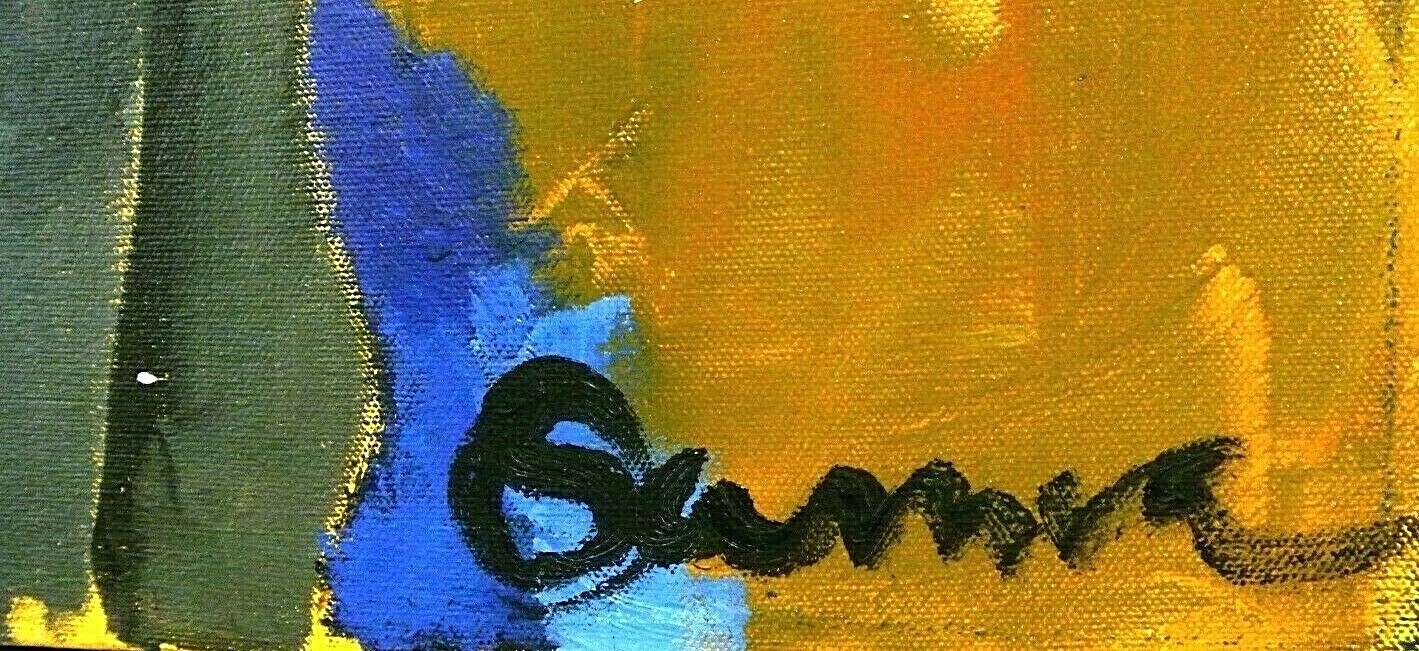 Ofer Samra-"Otis"-Framed Orig Oil Painting/Canvas/Hand Signed/COA-List ...