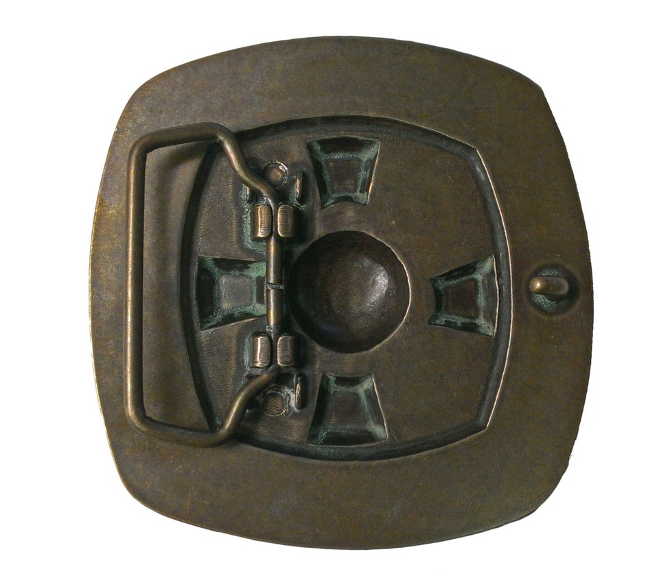 Celtic Cross - Brass Antique Patina Finish Belt Buckle | eBay
