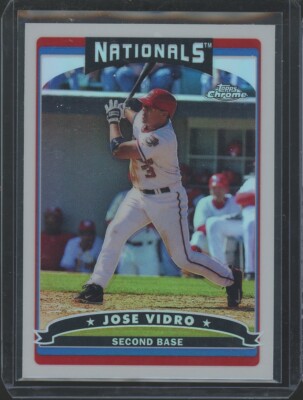 2006 Topps Chrome Jose Virdo Refractor #145 Washington Nationals | eBay
