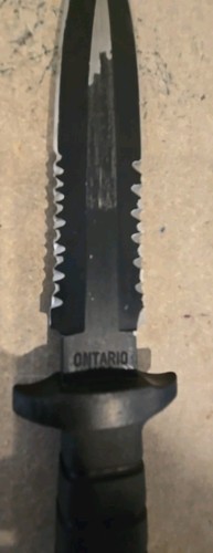 Ontario SPEC PLUS Diver Knife W/Sheath SP7-94 | eBay