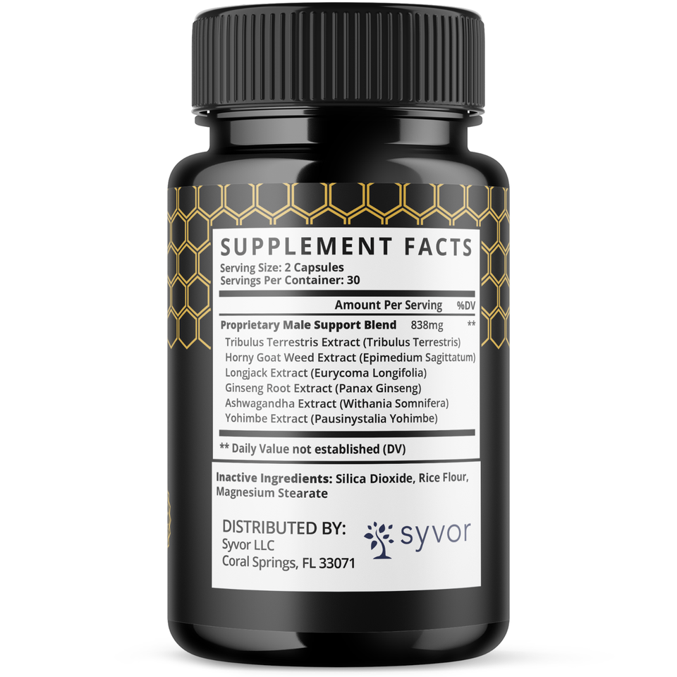 (1 Pack) Honey Boost XL Advanced Male Support Pills HoneyBoostXL ...