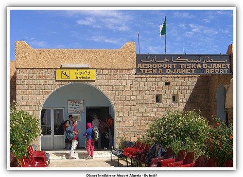 Djanet Inedbirene Airport Algeria Airport Postcard | eBay