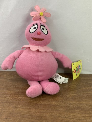 Yo Gabba Gabba Pink Foofa 10” Stuffed Plush Toy Doll 2010 Nanco ...