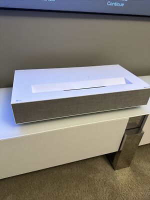 LG HU85LA CineBeam 4K UHD Ultra Short Throw Laser Smart Home Theater ...