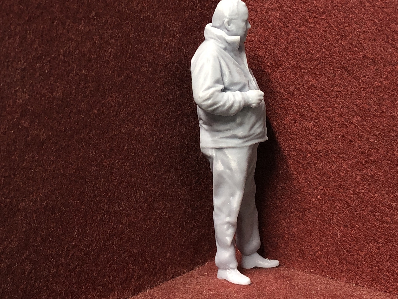 16mm figure standing around - 3D scan of a real person - MD13 1:19 ...