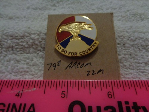 79th Army Reserve Command 22M Unit Crest, DI, DUI (DRAW#AD) | eBay
