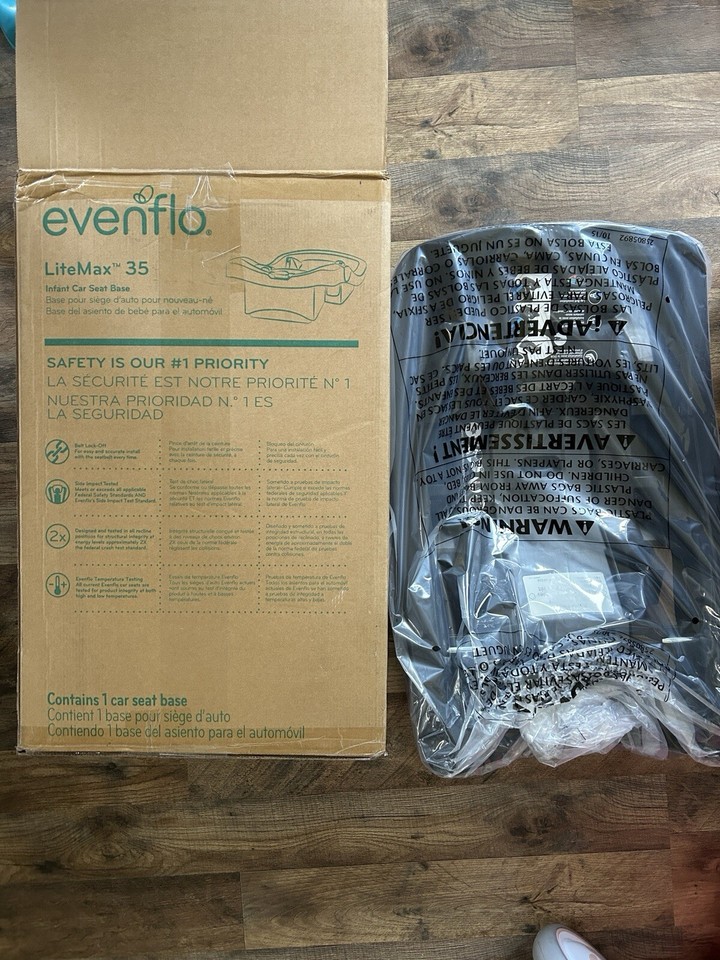 Evenflo LiteMax 35 Infant Car Seat Base - Black | eBay