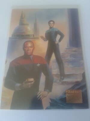 Star Trek Master Series - Crew Triptych Card F7 (1 of 3) The Crew of ...