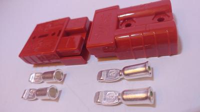 Anderson SB50 Connector Kit Red 8/12 2 Pack 2 Connectors/4Pins | eBay