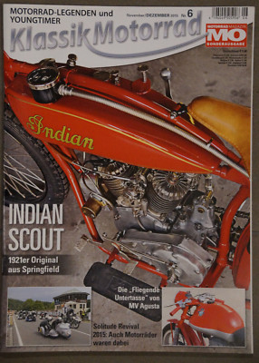 MO Klassik Motorrad 6/2015 - Indian Scout - MV Agusta - Suzuki 125 ...