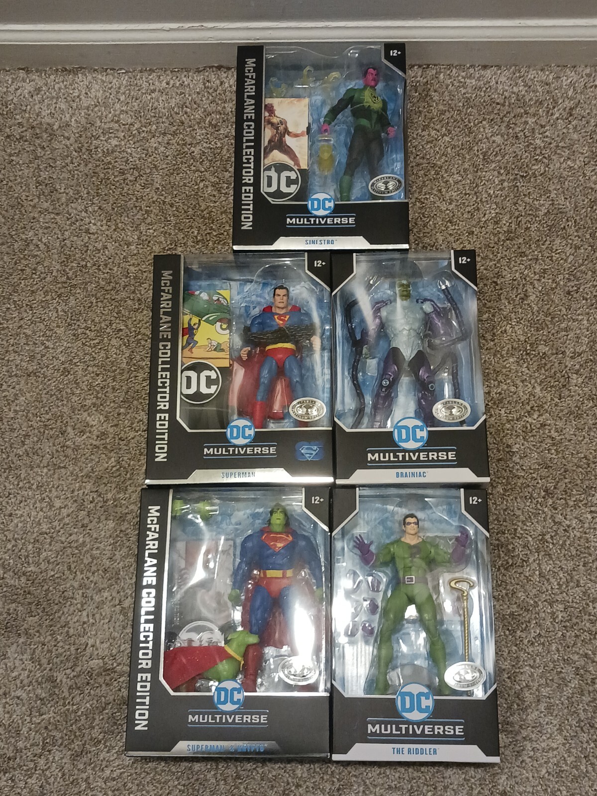 Mcfarlane Collectors Edition DC Multiverse Platinum Edition Chases Lot ...