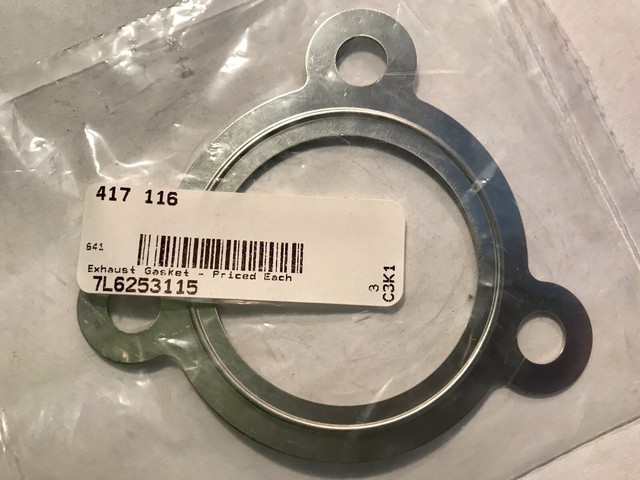 Audi 7L6253115F Genuine OEM Factory Original Converter & Pipe Gasket ...