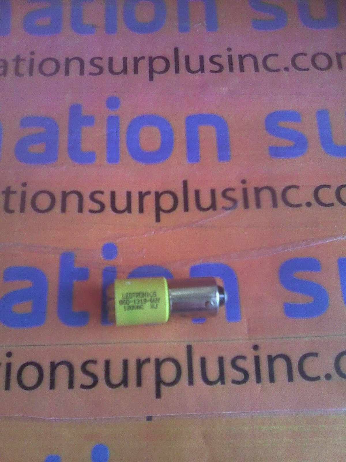 LEDTRONICS BSD-1319-6UY BULB MINIATURE BAYONET 120VAC XJ NEW QUANTITY ...