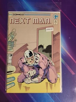 NEXT MAN #2 9.2 COMICO COMIC BOOK CM56-82 | eBay