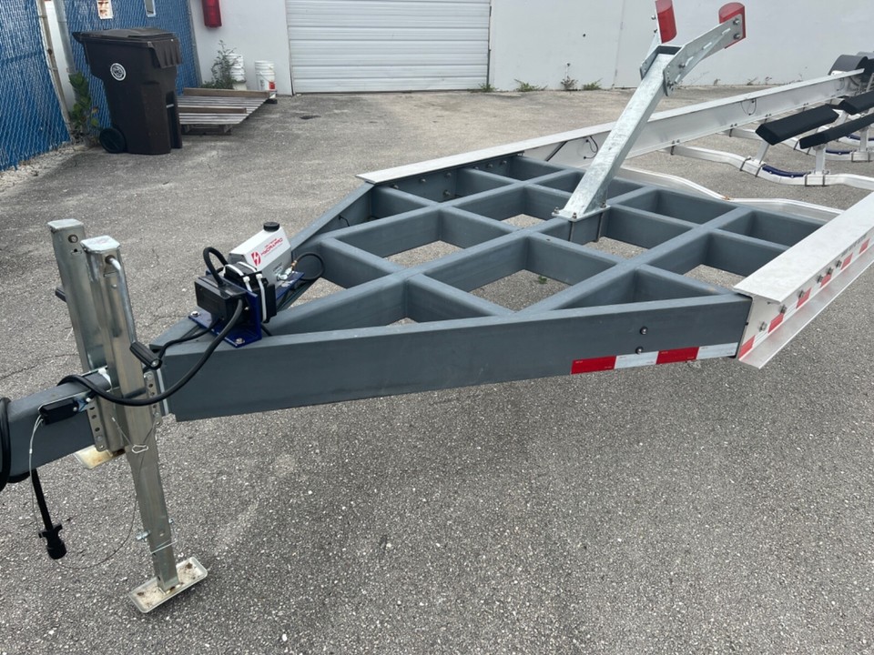 2023 52' Aluminum Boat Trailer For sale New Aluminum Boat Trailer ...