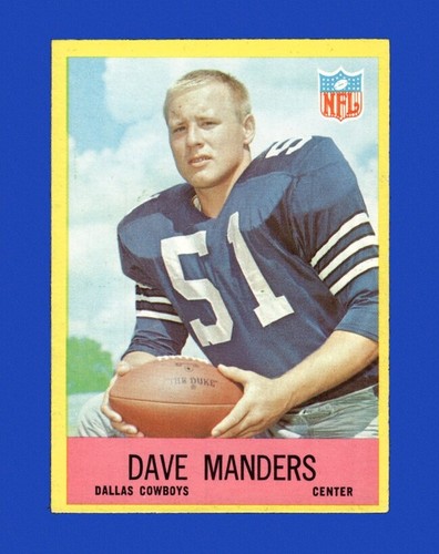 1967 Philadelphia Set-Break # 56 Dave Manders EX-EXMINT *GMCARDS* | eBay