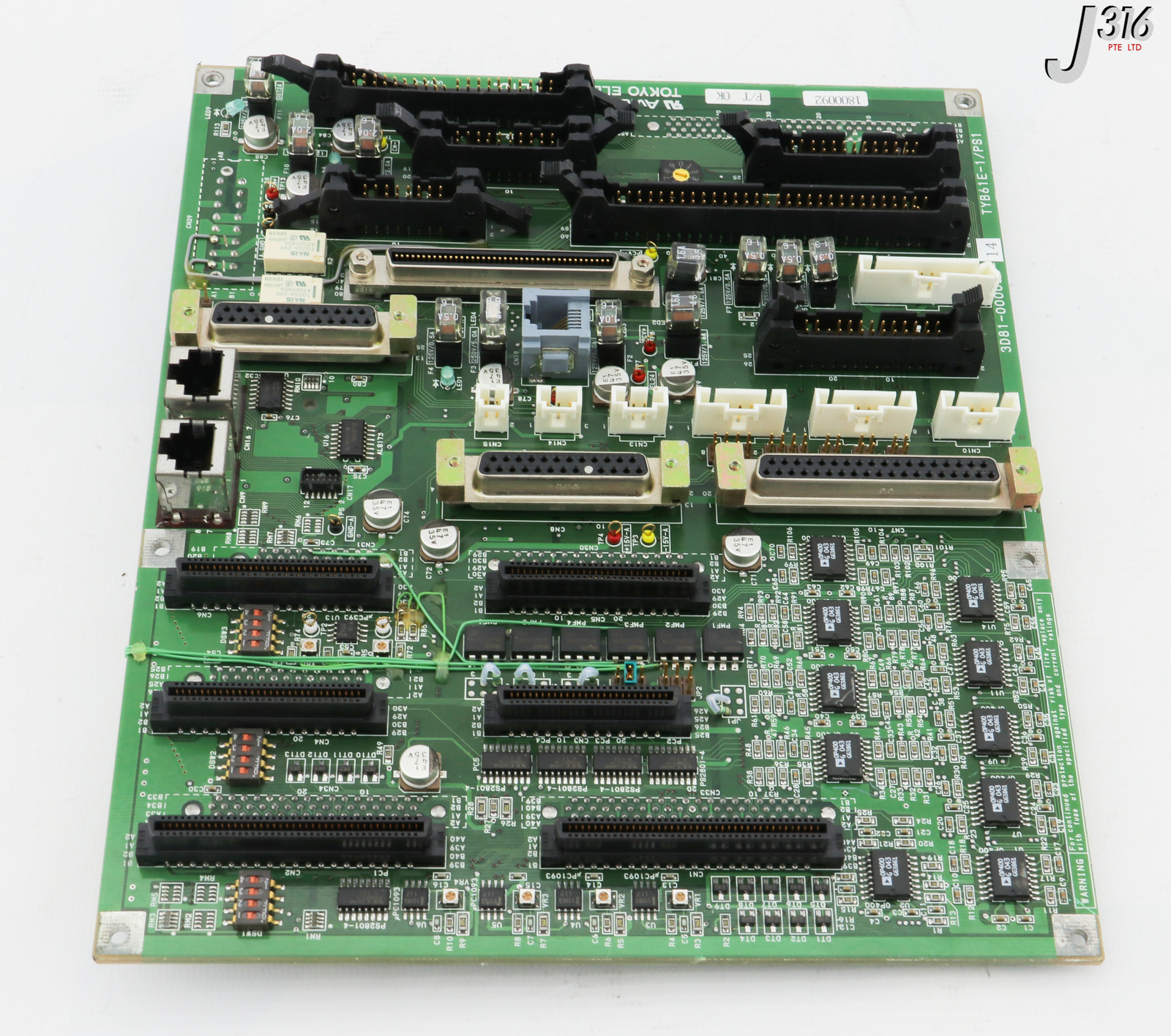 32656 TOKYO ELECTRON PCB ASSY, TYB61E-1/PS1 3D81-000036-14 | eBay