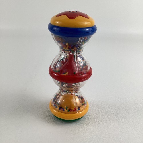 Tolo Shake Rattle Roll Bead Baby Activity Toy Squeaker Hourglass ...