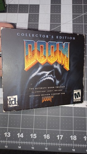 The Ultimate Doom Trilogy - Collector's Edition (PC, 2003) 2 disc Set ...