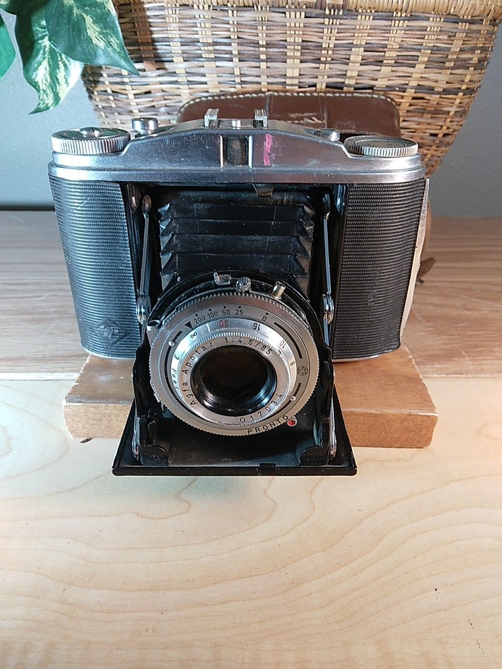 Agfa Isolette II, Folding Compact Camera, Vintage With Case, READ | eBay