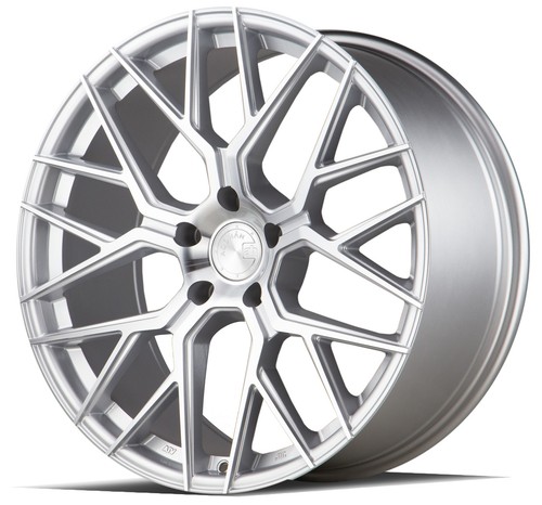 20x10.5 Silver Machined Wheels Aodhan AFF9 5x114.3 35 (Set of 4) 73.1 ...